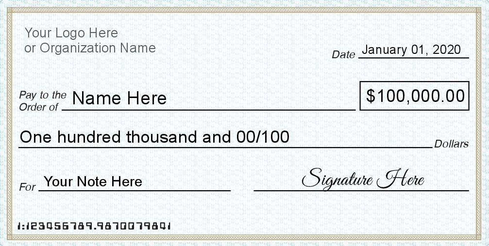 Big Check Designs and Templates
