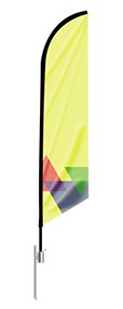 Feather Angled Flag - all4sign