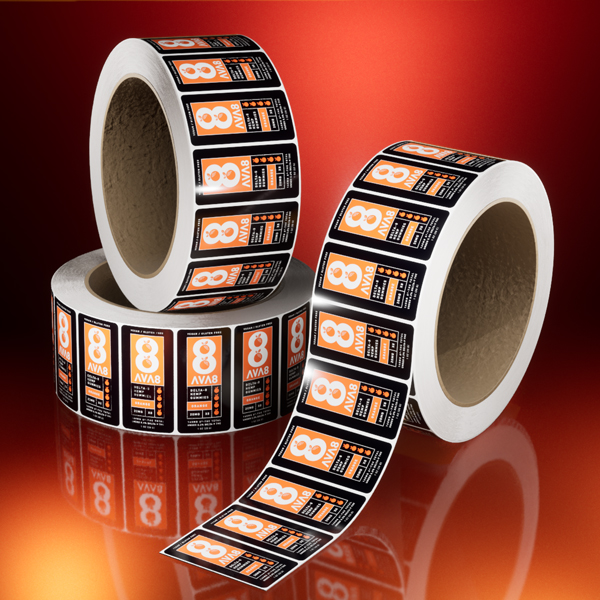 Rectangle Roll Labels