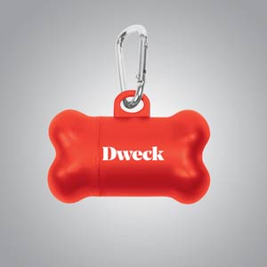 Dog Bone Baggie Dispenser - Day & Night Printing