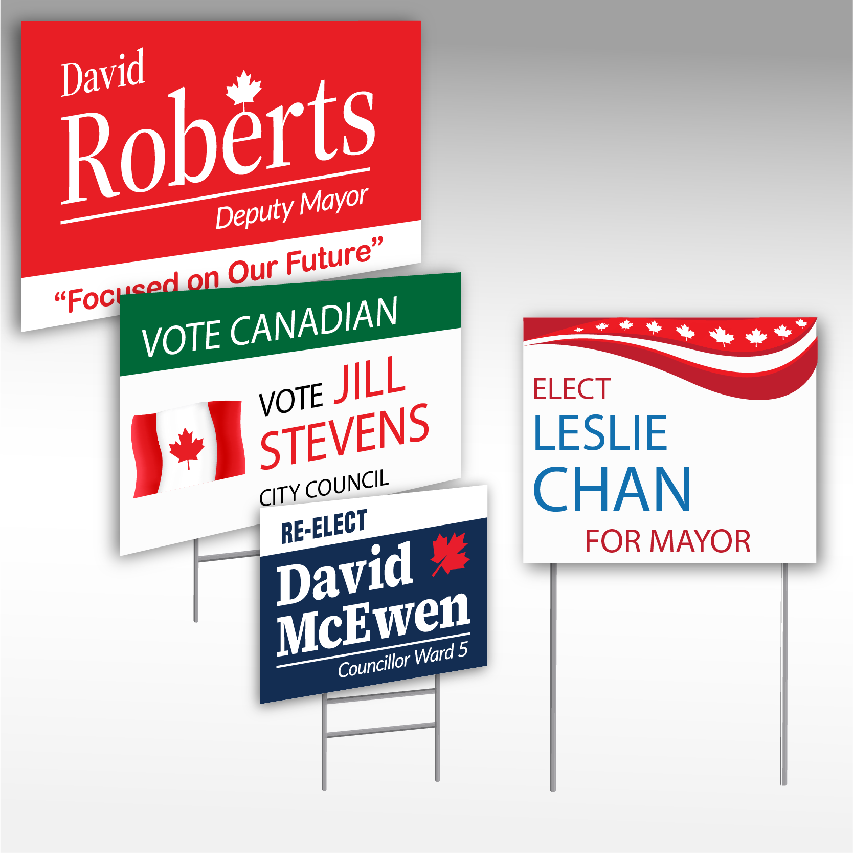 Election Signs | Coroplast & Lawn Campaign Sign Printing GTA