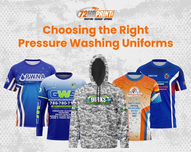 Choosing the Best Pressure Washing Uniforms for Safety & Professionalism