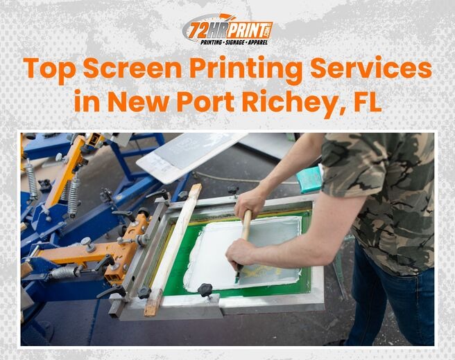 Top Screen Printing Services in New Port Richey, FL | Custom Tees ...