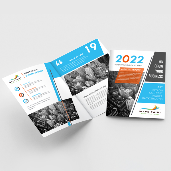 Half-Fold Brochures - 72HRPrint.com