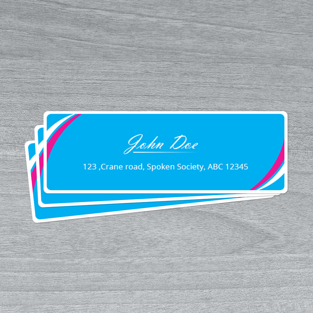 Return Address Labels - SEL-FAST PRINTING