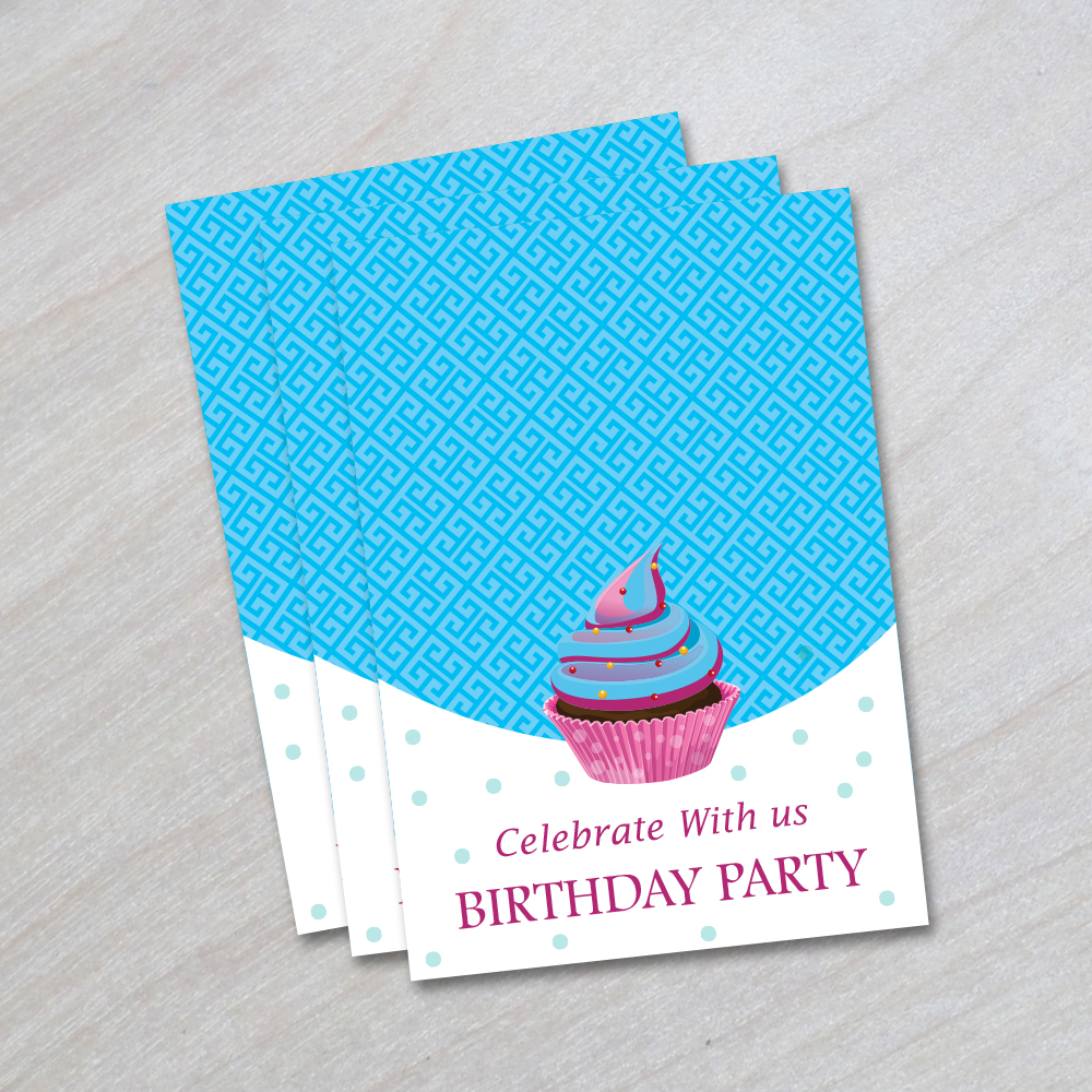 Birthday Invitations Standard - SEL-FAST PRINTING