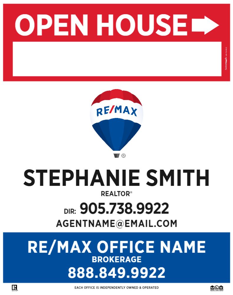 Browse Design - Open House Sandwich Board - Sweet Print Inc