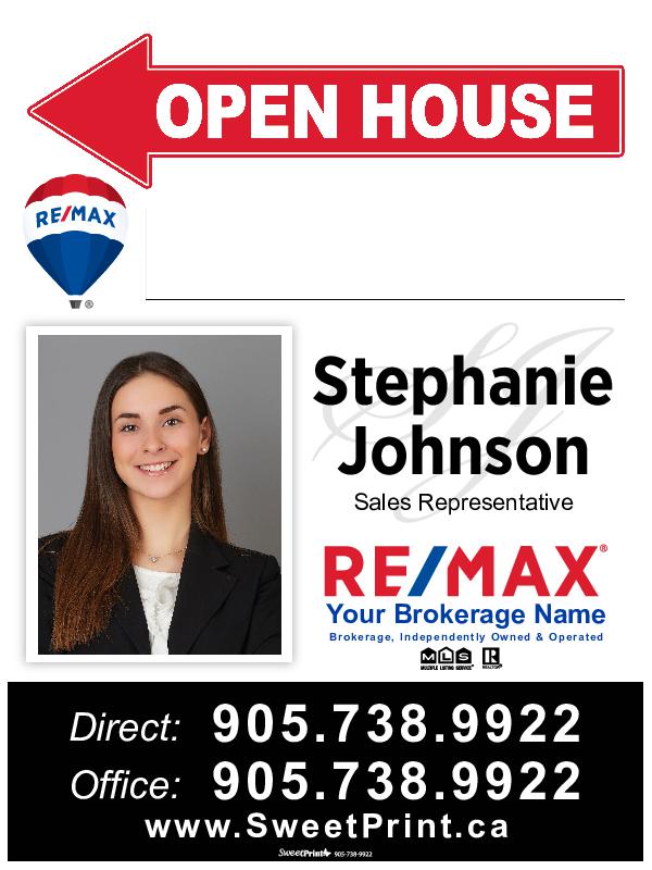 Browse Design - Open House Sandwich Board - Sweet Print Inc