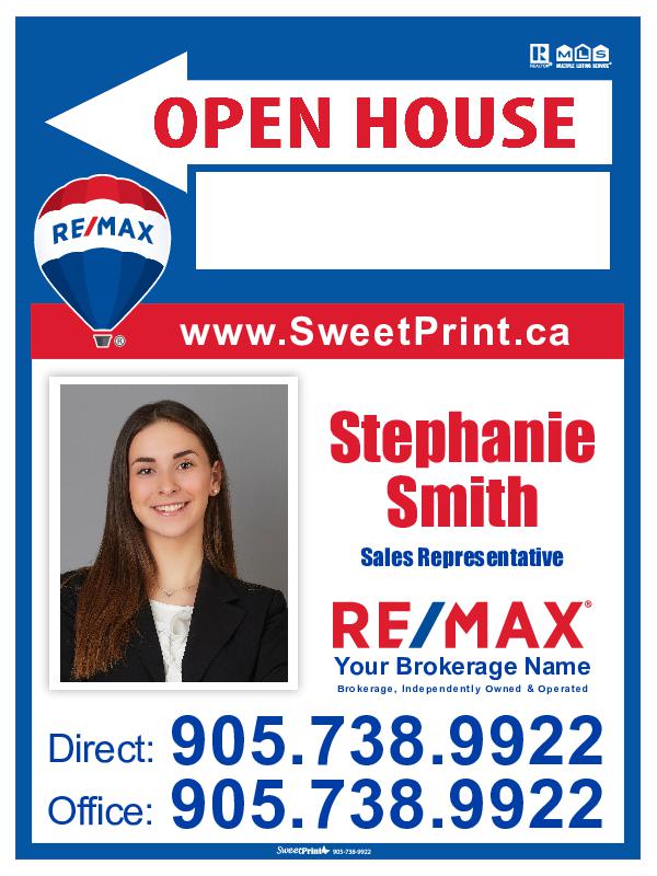 Browse Design - Open House Sandwich Board - Sweet Print Inc