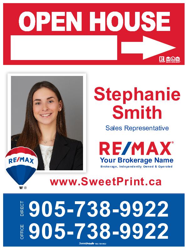 Browse Design - Open House Sandwich Board - Sweet Print Inc