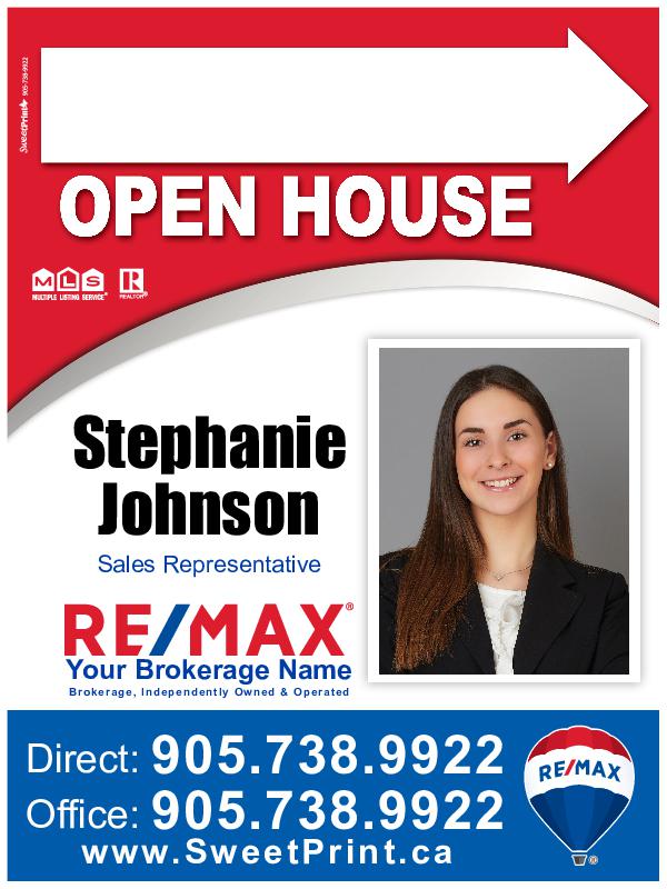 Browse Design - Open House Sandwich Board - Sweet Print Inc