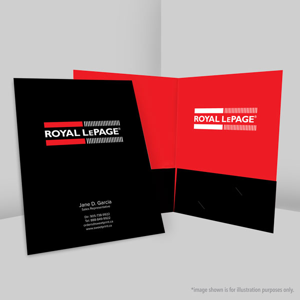 Presentation Folders (double sided) - Sweet Print Inc