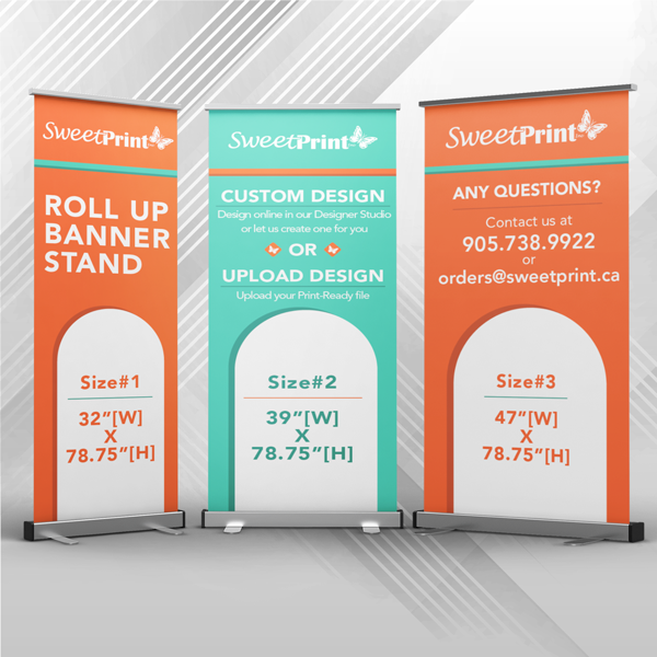Roll Up Banner Stand - Sweet Print Inc