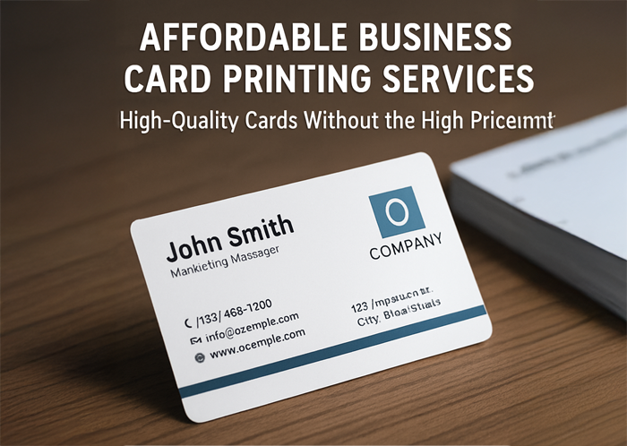 Affordable Business Card Printing Services