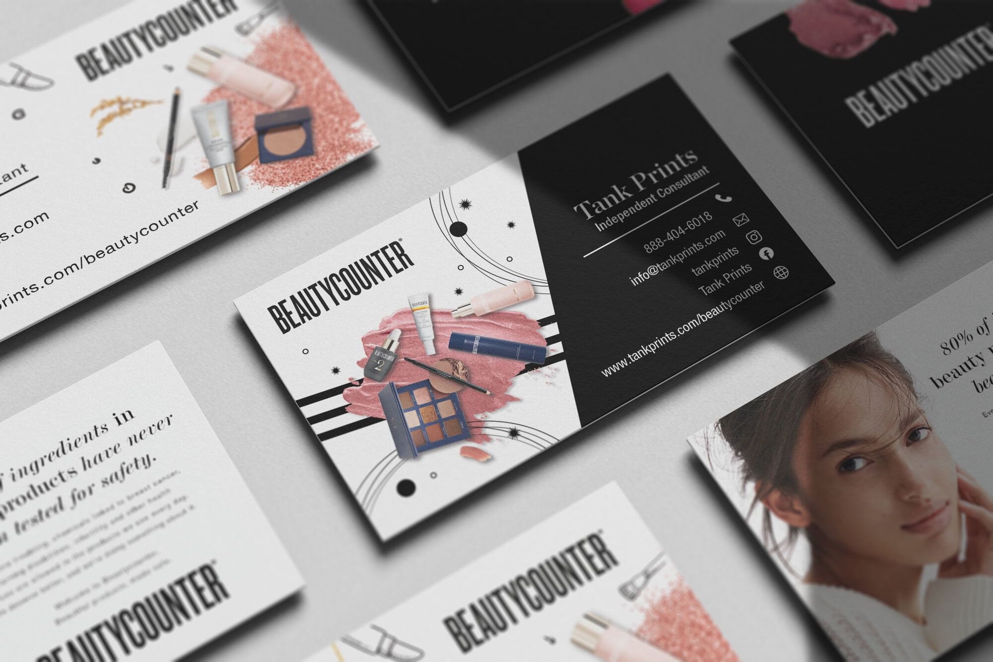 BeautyCounter Business Cards - FREE SHIPPING | Tank Prints
