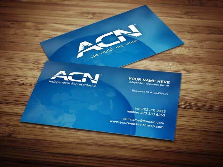 ACN Business Cards - FREE SHIPPING | Tank Prints