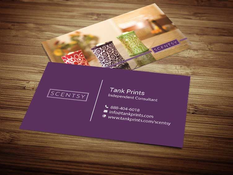 6 Amazing Scentsy Business Cards | FREE SHIPPING | Tank Prints