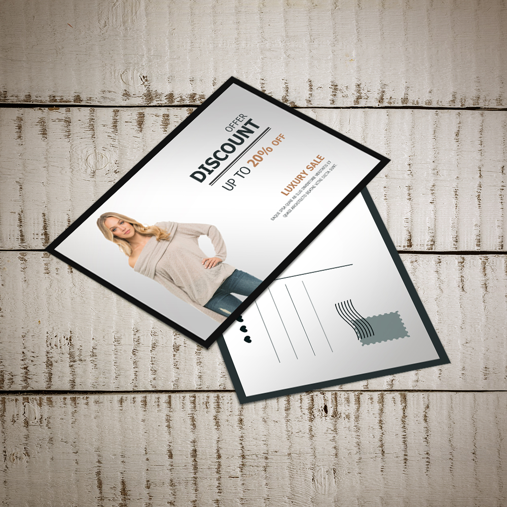 Matte Postcard Printing | Custom Postcards | Tejas Print