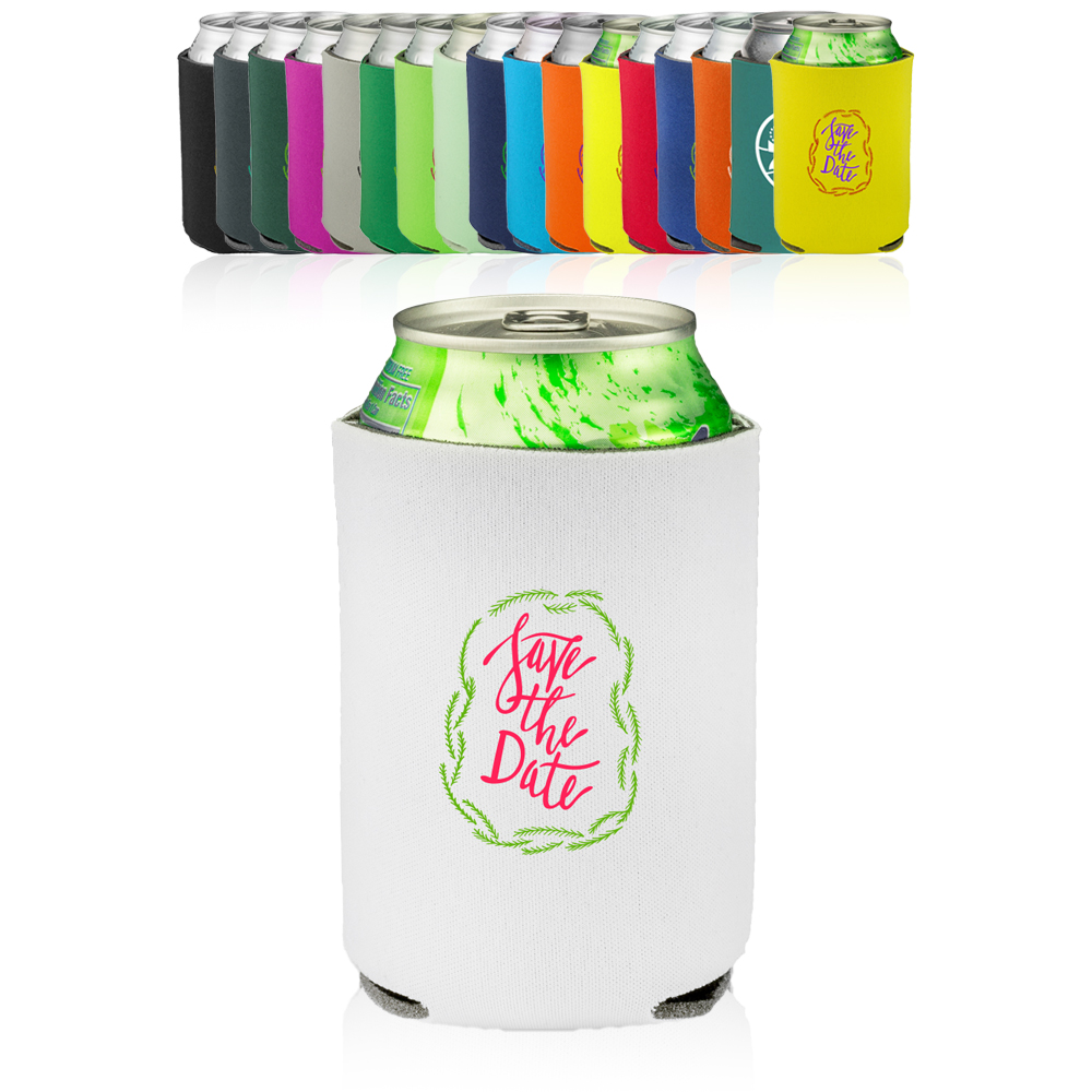Custom Can Coolers - 4mm Collapsible Beer Can Coolers - EverPrint