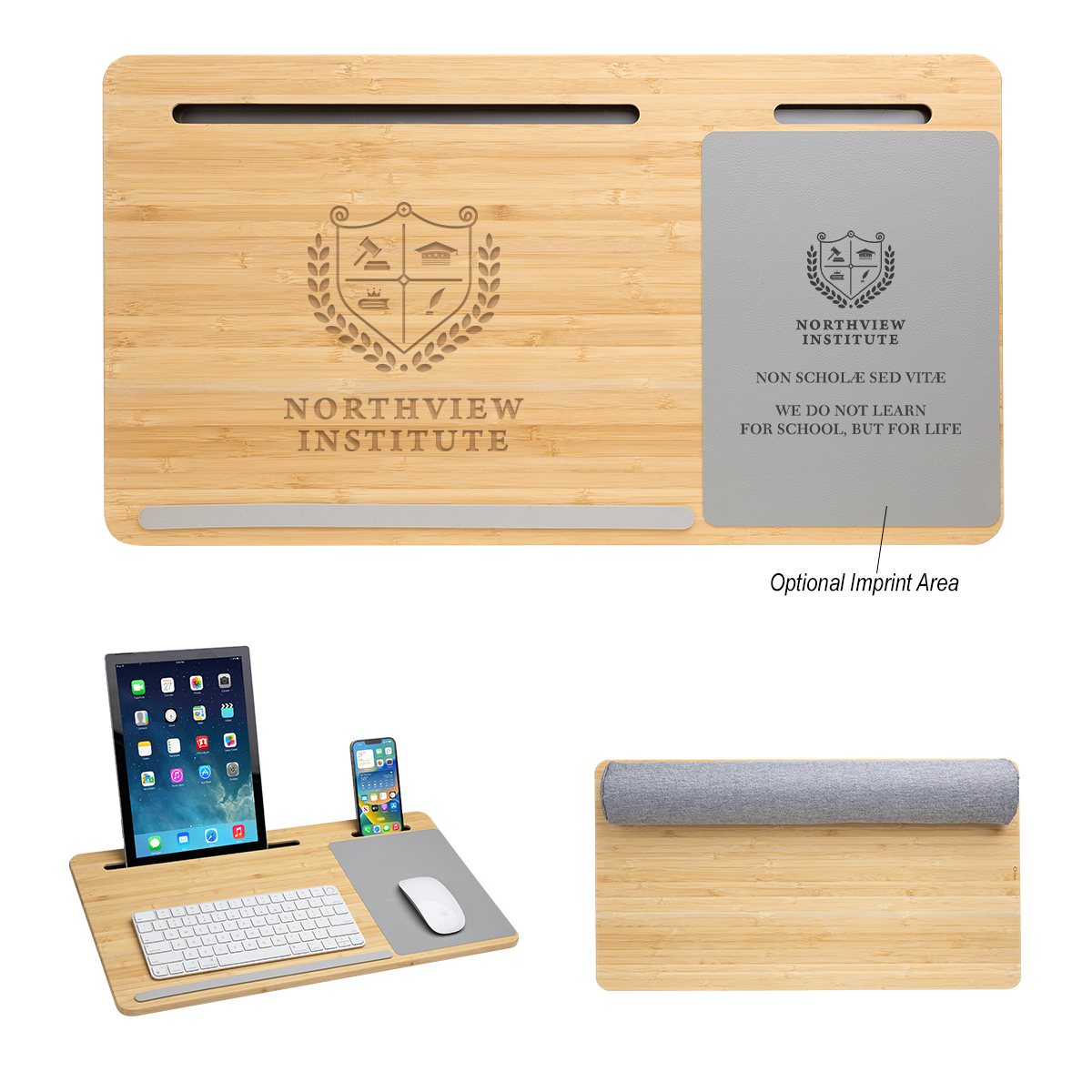 Bamboo Laptop Desk - EverPrint