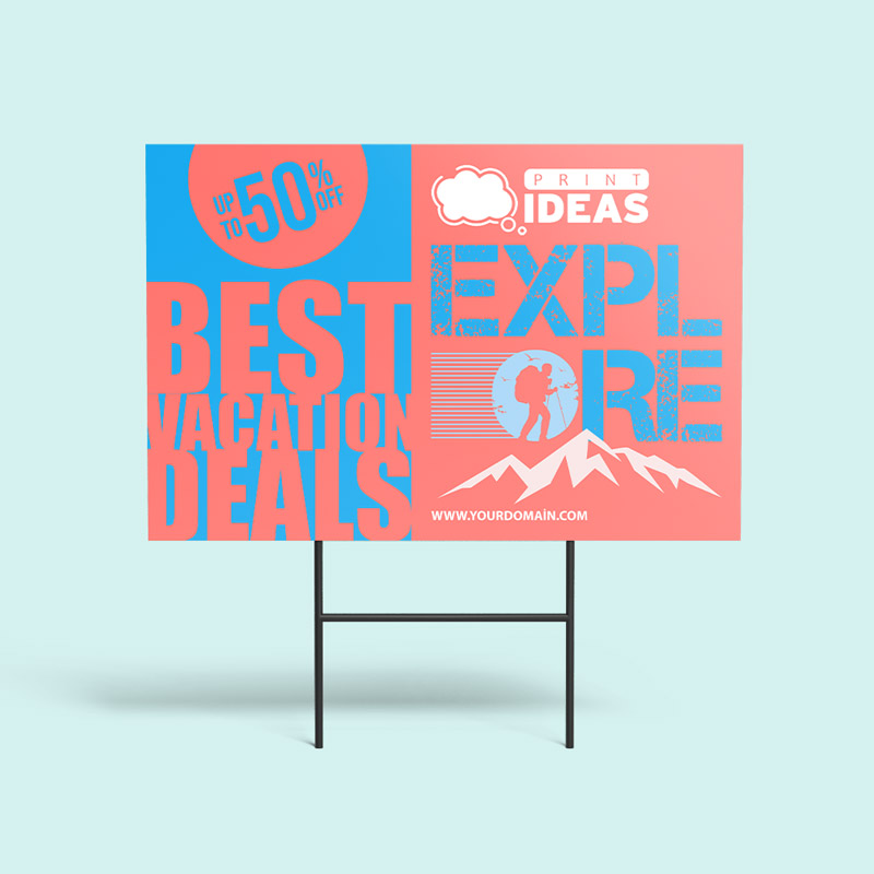 Outdoor Signs - Print ideas